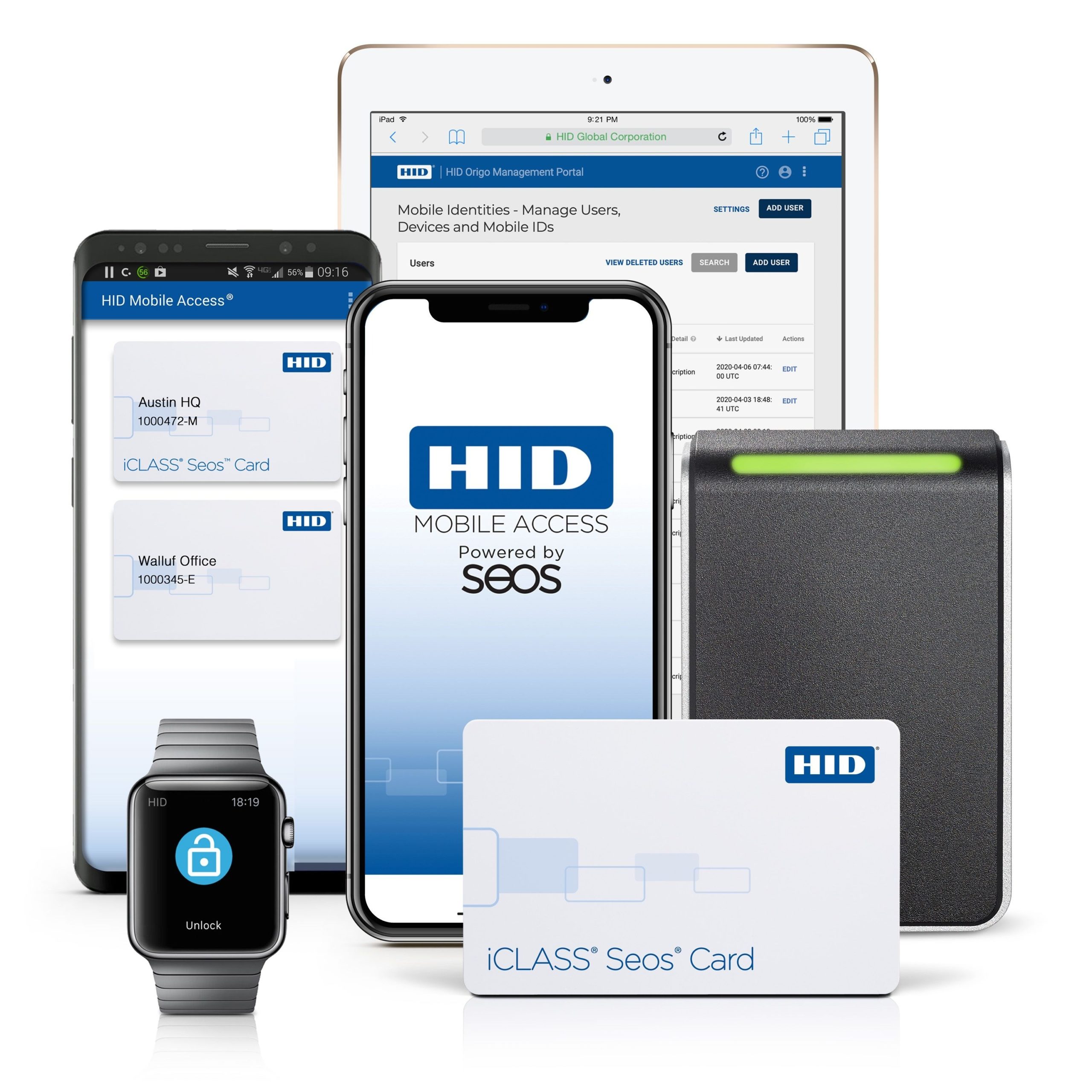 C•CURE 9000 integrates with HID Origo Mobile Identities